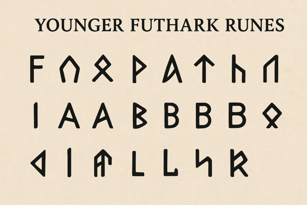 Runic Alphabets: Elder Futhark, Younger Futhark & Futhorc